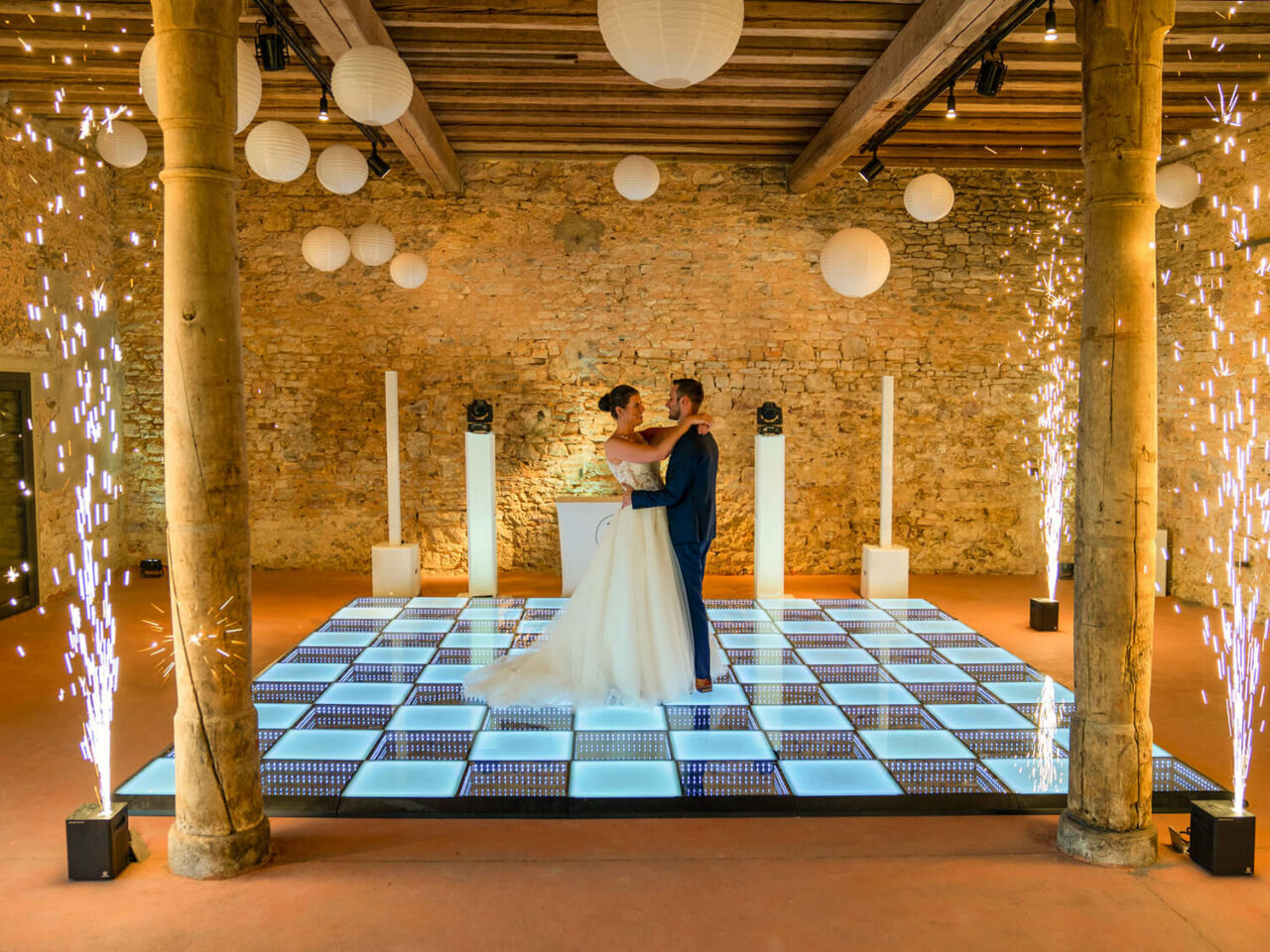 Stylish DJ Dance Floor - Making Your Events Rock and Vibrant