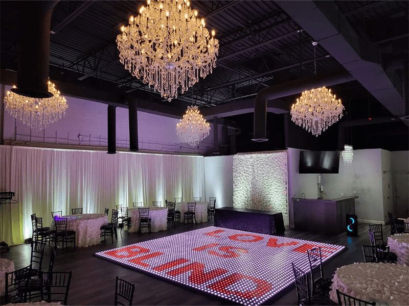 Battery Digital Dance Floor - Best Party Lighting Elements