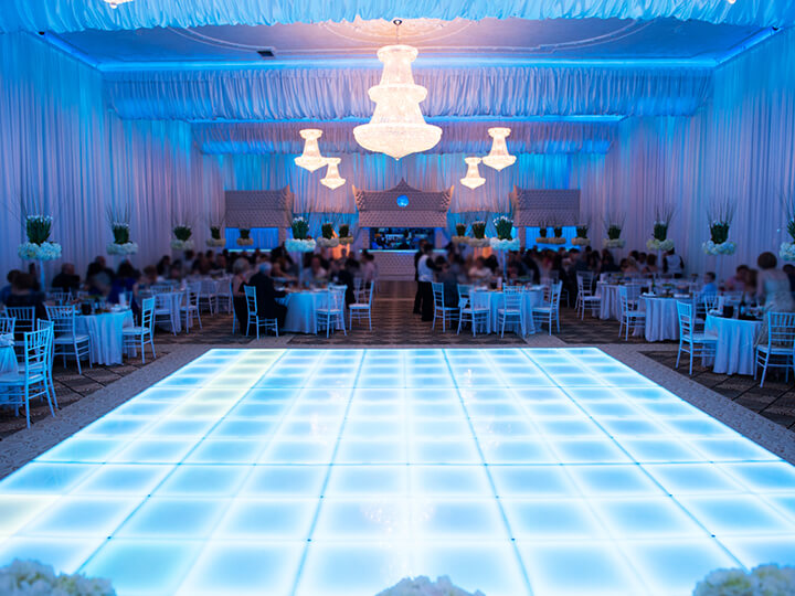 Install Frosted and Infinity Mirror Dance Floor Creatively