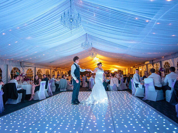 Interactive Floor Wedding