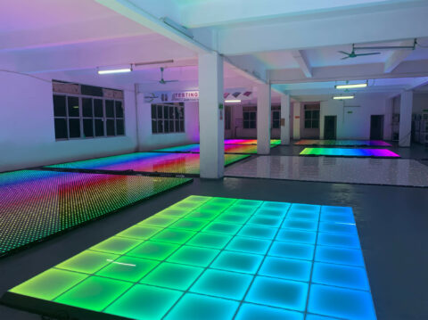 3D Dance Floor | Vibrant Visual Experience