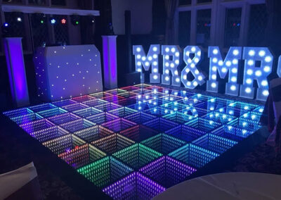 3D LED Dance Floor - Easy to Install with Magnet Connection