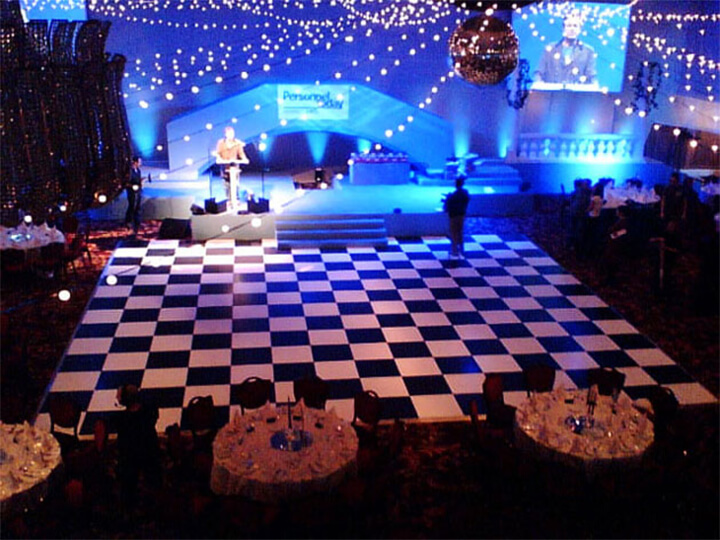 Checkered Dance Floor - Classic and Elegant Dance Floors