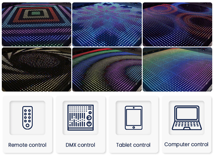 Pixel Floor | Present Amazing Pattern Starlit Text Effects