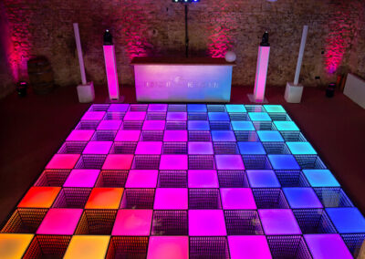 3D Dance Floor | Vibrant Visual Experience