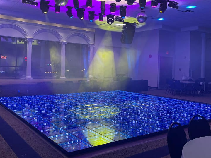24’x24’ Dance Floor | Wonderful Visual Impact for Event