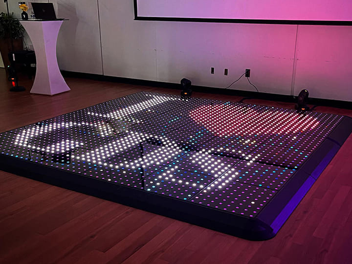 Pixel Dance Floor for sale - Convenient Control with Tablet