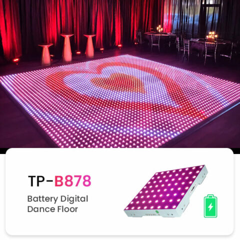 Battery Digital Dance Floor - Best Party Lighting Elements