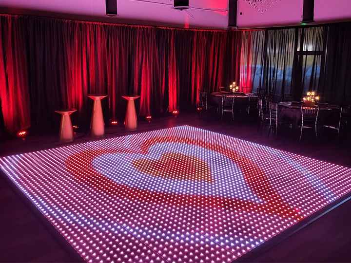 Personalized LED Dance Floor Effects- ONLY IN TOP DANCE