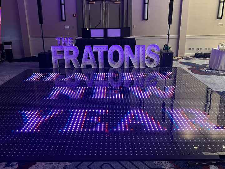 Personalized LED Dance Floor Effects- ONLY IN TOP DANCE