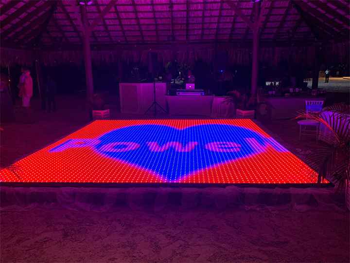 Personalized LED Dance Floor Effects- ONLY IN TOP DANCE