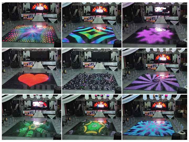 Personalized LED Dance Floor Effects- ONLY IN TOP DANCE