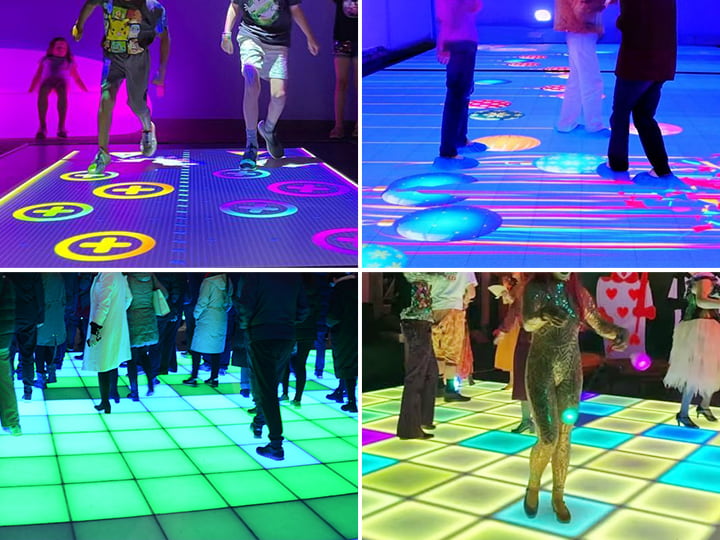 How Do Interactive Floors Work? | LED Technology Explained