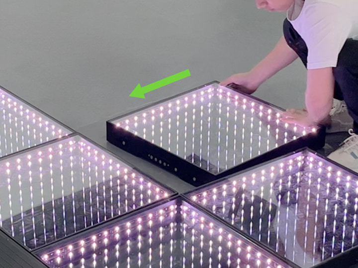 Magnetic LED Dance Floor - Pantents Proved Dance Floor