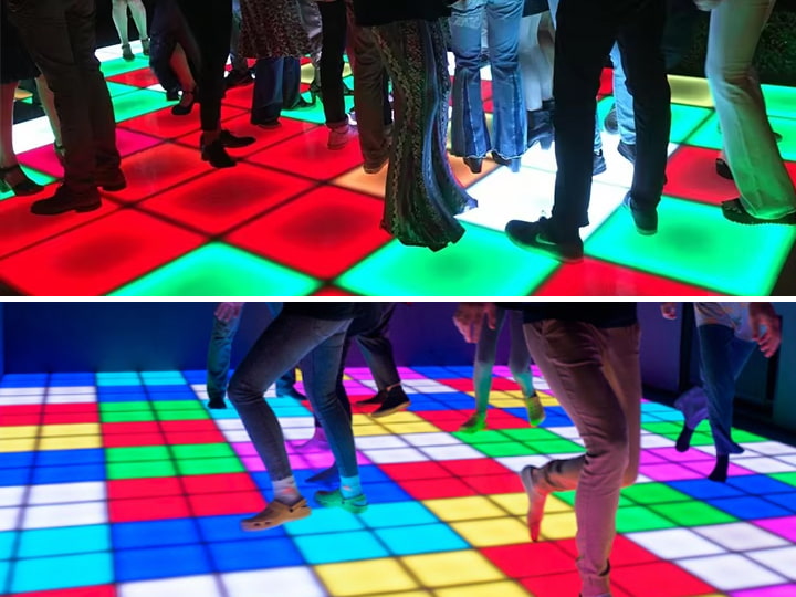 What Are Interactive LED Floor Tiles?