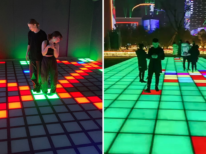 What Are Interactive LED Floor Tiles?