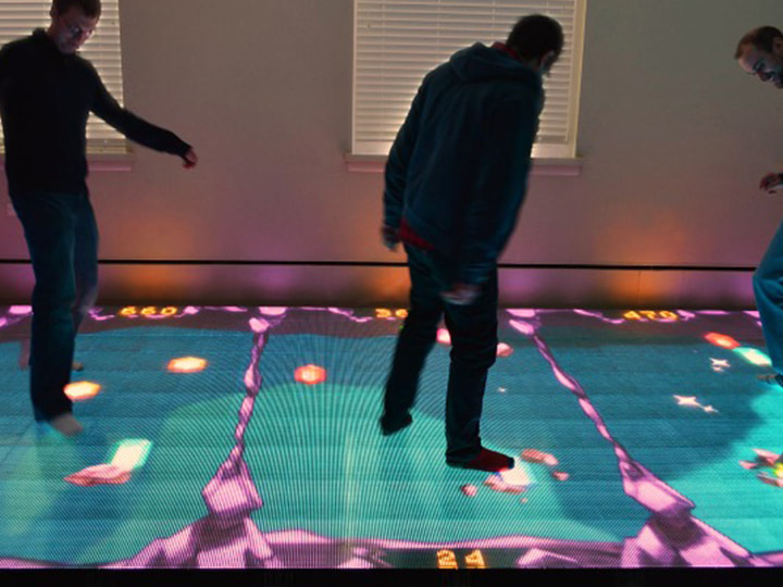 What Are Interactive LED Floor Tiles?