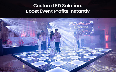 Custom LED Flooring Solution – Boost Event Profits Instantly