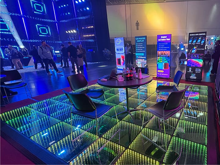 2024 LDI Show | TOP Dance LED Dance Floor Revolution