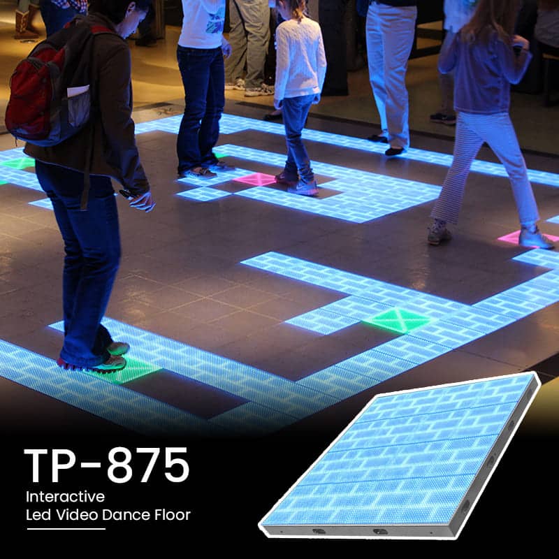 What Are Interactive LED Floor Tiles?
